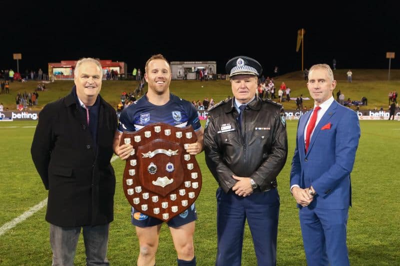 NSW Retain the Interstate Shield 2018 - NSW Police Rugby League